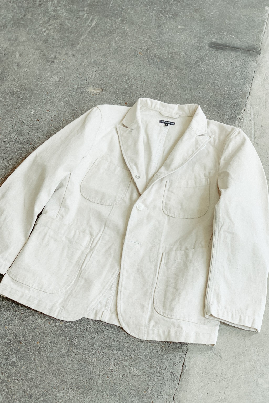 Engineered Garments Bedford Jacket Natural 12 oz. Duck Canvas - Made in ...