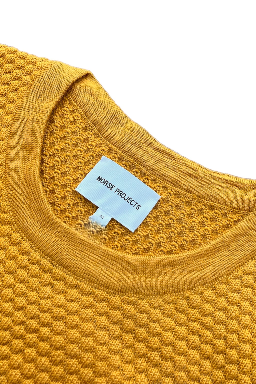 Norse Projects Skagen Bubble Yoke Turmeric Yellow - Made in Tunisia ...