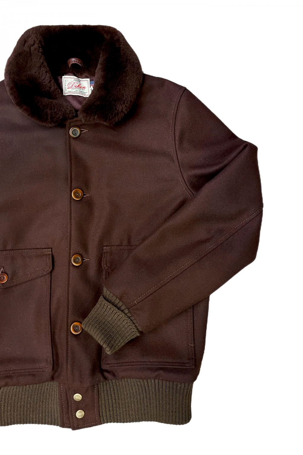 Dehen 1920 Winston Jacket Brown - Made in USA | Jackets & Vests ...