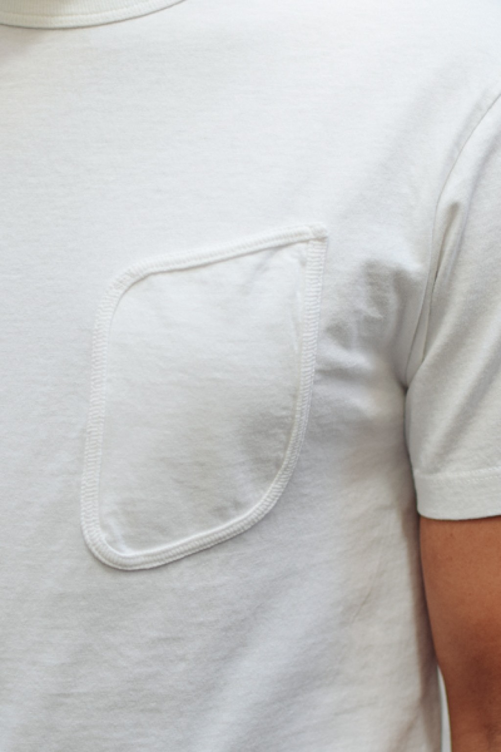 Lady White Co. Clark Pocket T-Shirt White Cotton - Los Angeles, CA ...