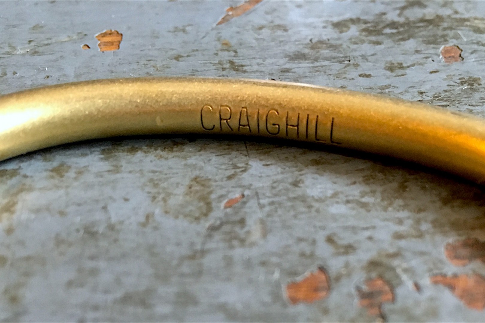 Craighill Uniform Round Cuff Brass - Made in USA | Accessories ...