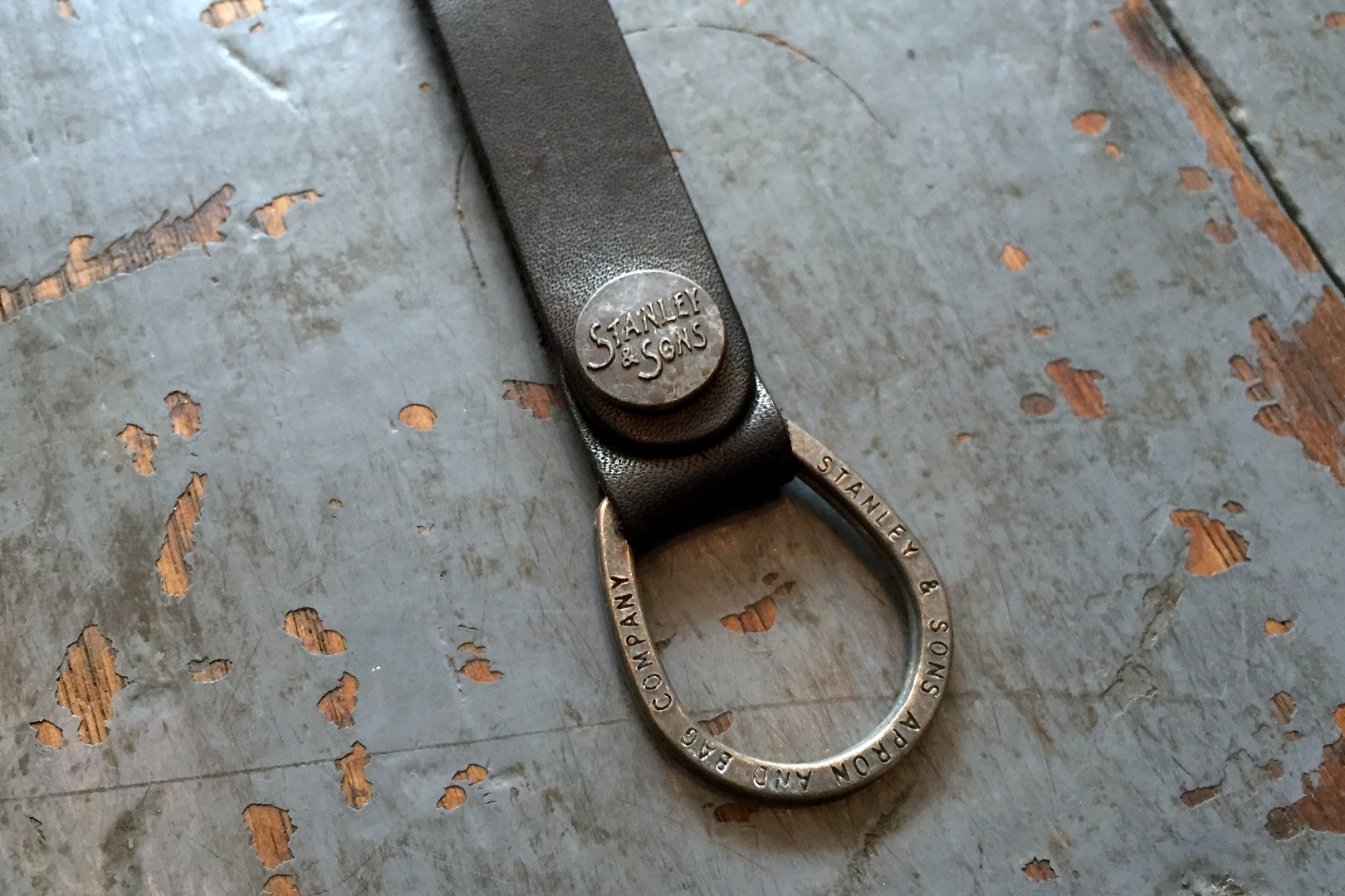 Stanley & Sons Key Fob Leather - Made in USA | Accessories | Independence